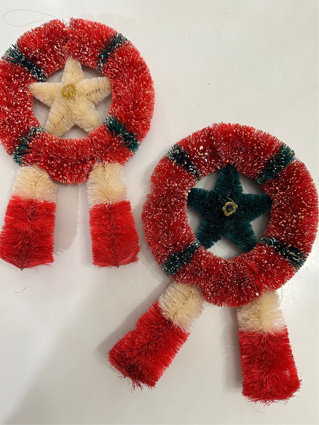 Abaca Christmas Star/parol Medium Size 2 Pcs - Etsy