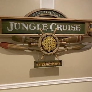 Jungle Cruise Sign - Etsy