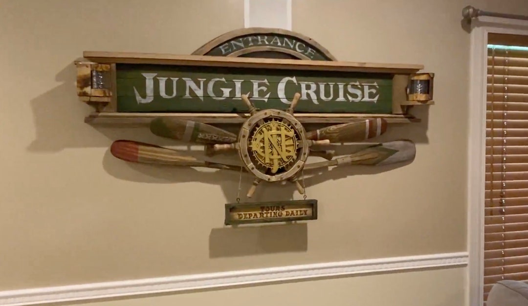 Jungle Cruise Sign - Etsy