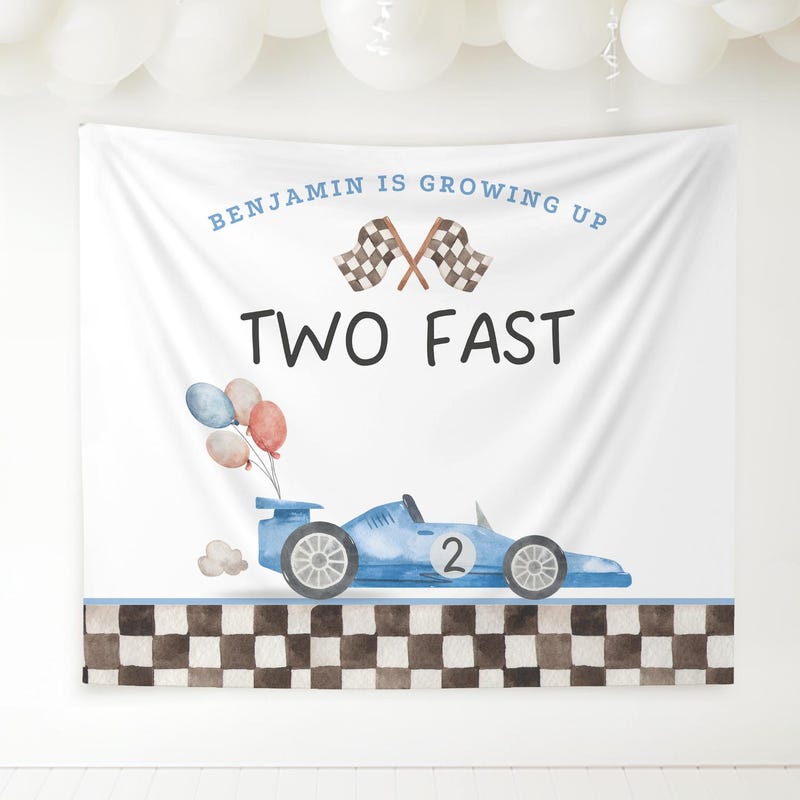 Racing Backdrop - Etsy