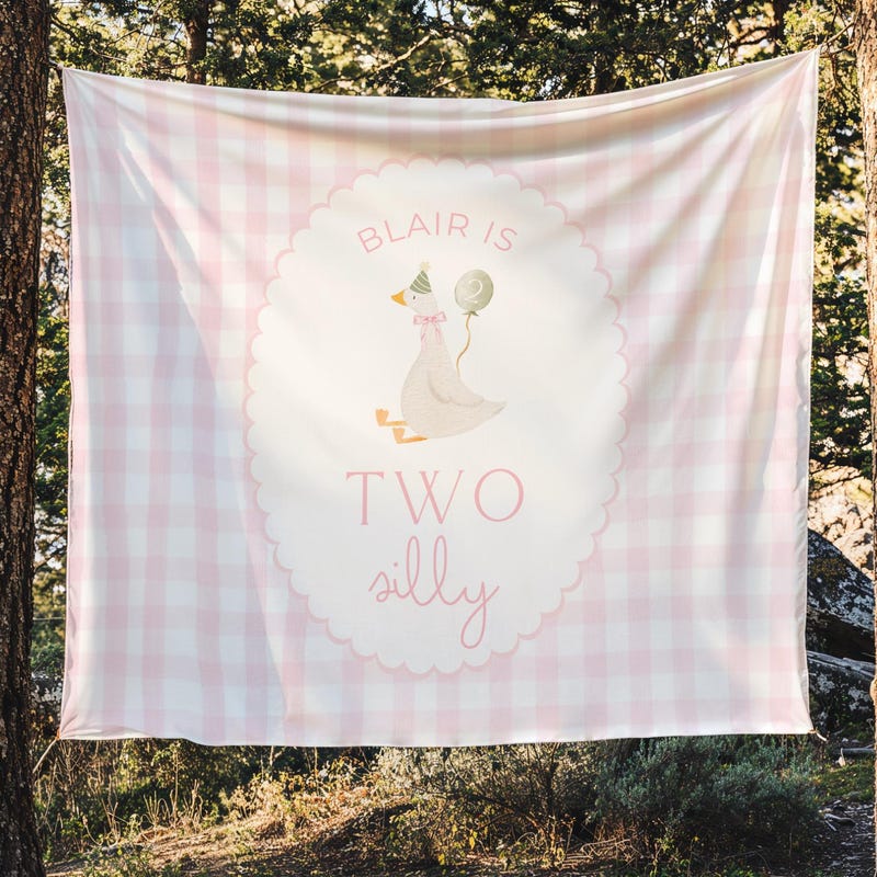 Custom Silly Goose Banner - Etsy