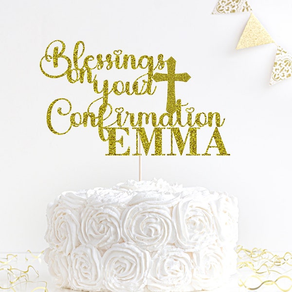 Confirmation Decorations - Etsy