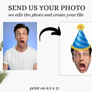 Custom Face Photo Banner Personalized Birthday Banner Customized Party ...