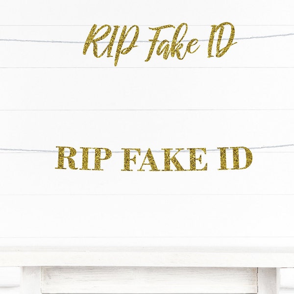 Rip Fake Id - Etsy