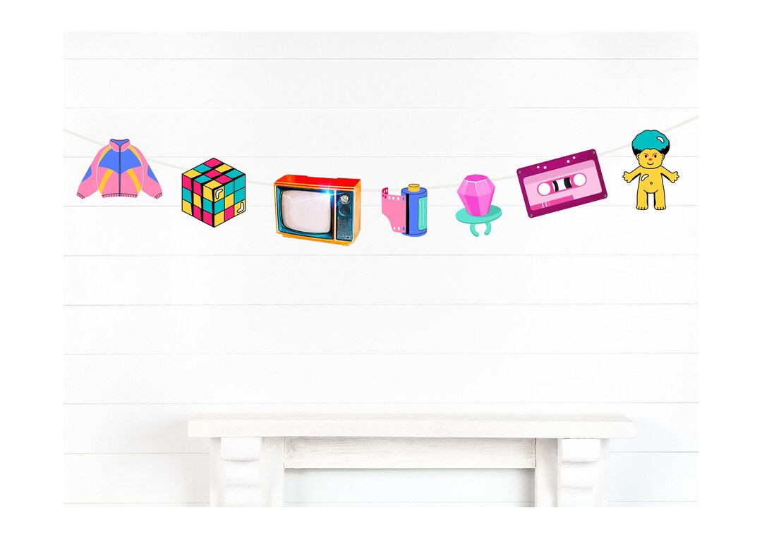 80s Party Banner 80s Party Decorations 80s Party Decor 80s - Etsy