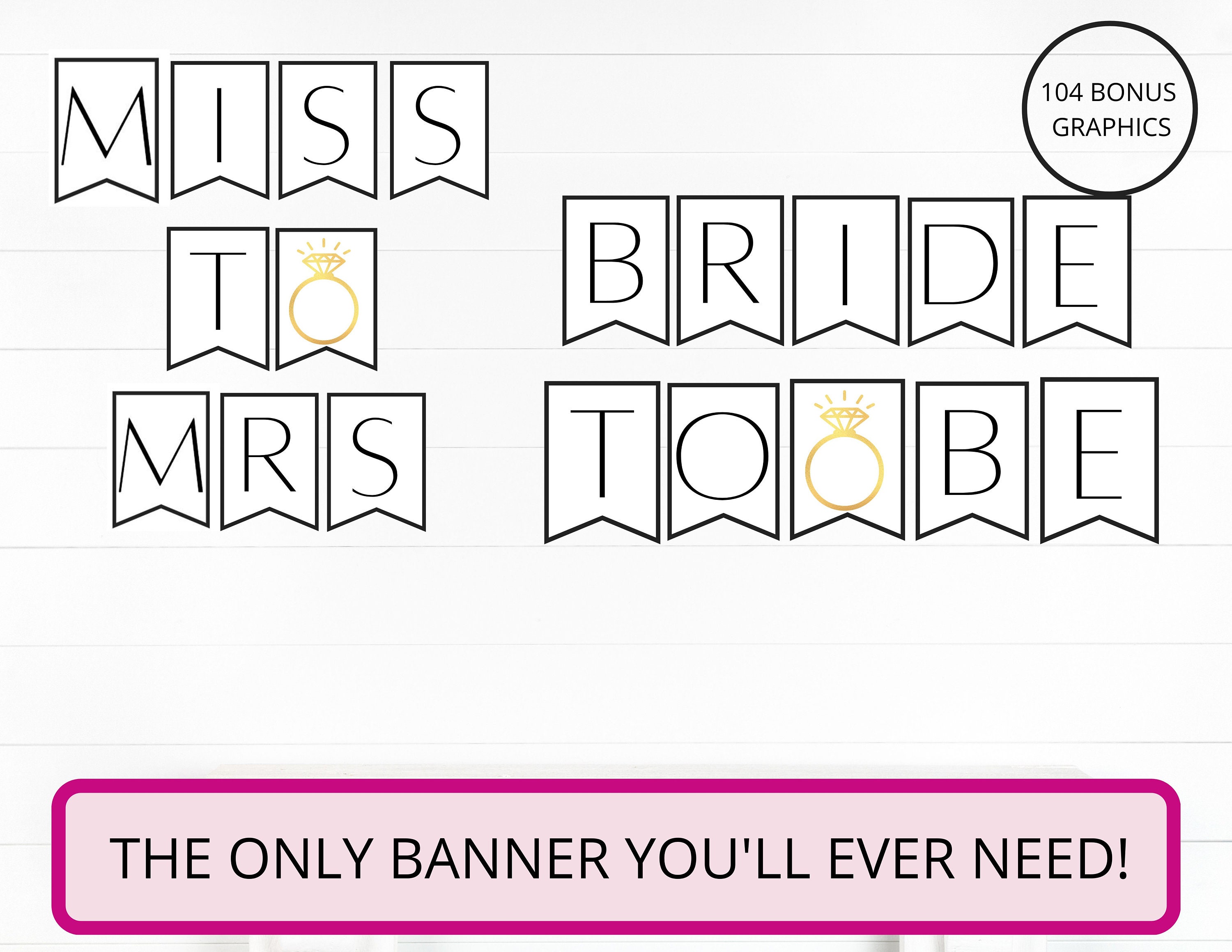 Custom Printable PDF BANNER Printable Alphabet Letter Banner - Etsy UK