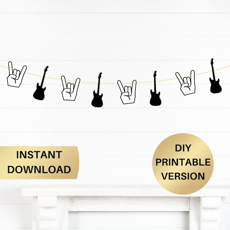 Rock Star Birthday - Etsy