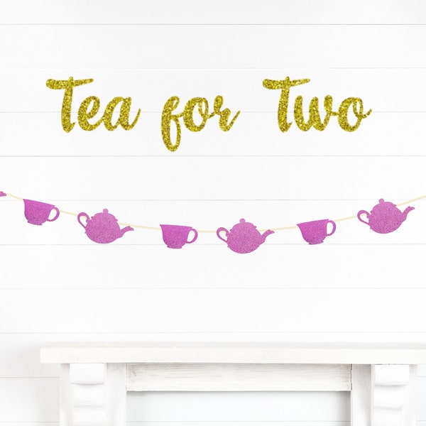 Tea Party Banner - Etsy