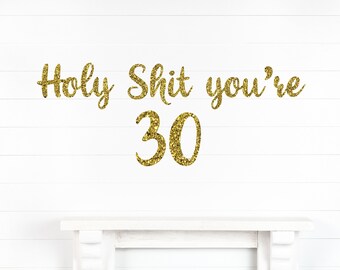 Funny 30th Birthday - Etsy