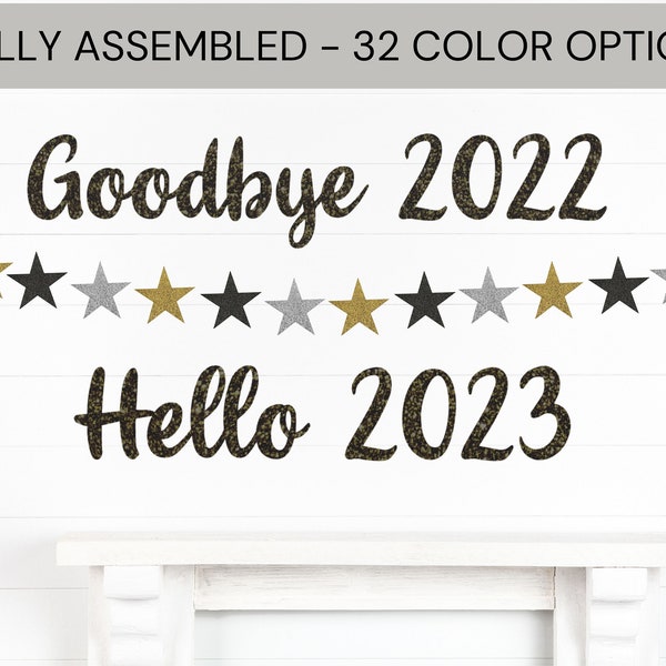 Goodbye 2022 Bunting - Etsy