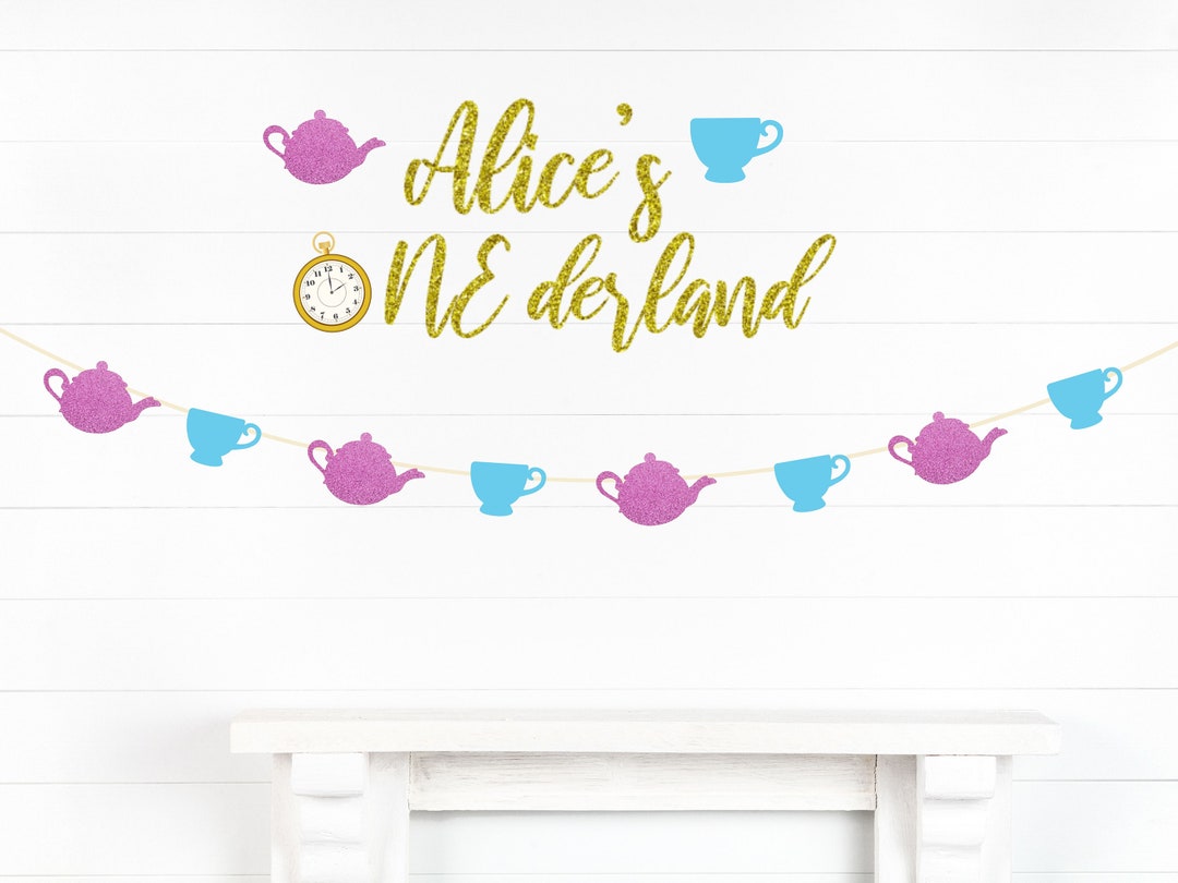 Onederland Birthday Decor Personalized, Onderland Birthday Girl ...