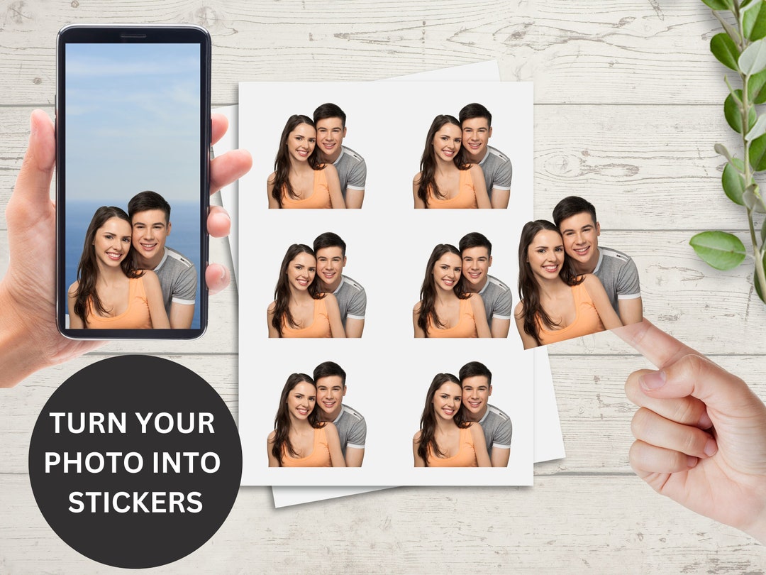Custom Sticker From Photo Personalized Photo Sticker Custom Photo ...