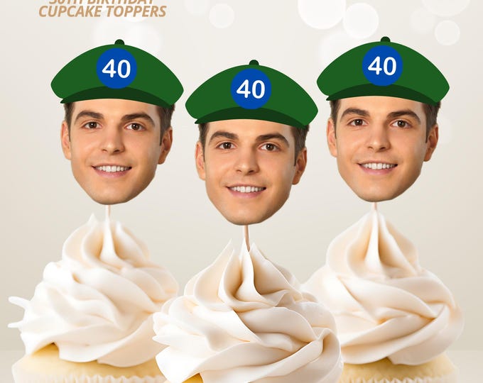 Fore Tee Cake Topper, Golf 40th Birthday Cake Topper, Golf 40th ...