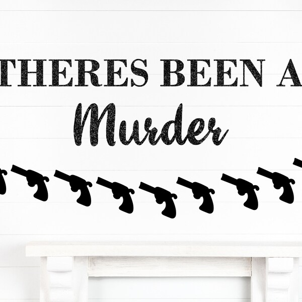 Murder Mystery Decorations - Etsy UK