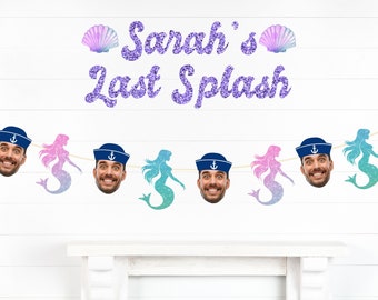 Last Splash Bachelorette Party Banner, Beachelorette Banner, Beach ...