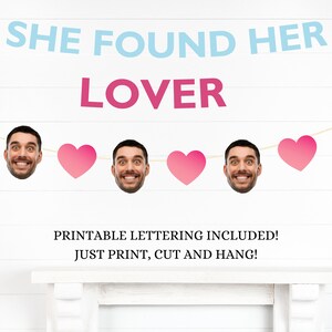 Lover Bachelorette She Found Her Lover Banner Lover Bachelorette Party ...
