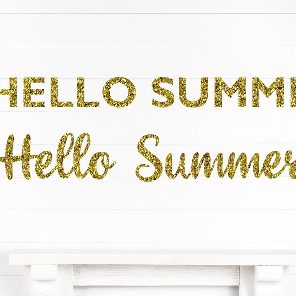 Summer Bunting - Etsy