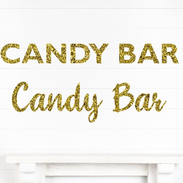 Candy Bar Sign - Etsy