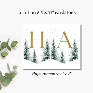 Winter Onederland Happy Birthday Banner Winter Birthday Banner Deer ...