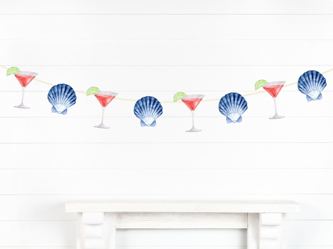 Beach Party Banner Beach Themed Party Decorations Last Toast on the ...