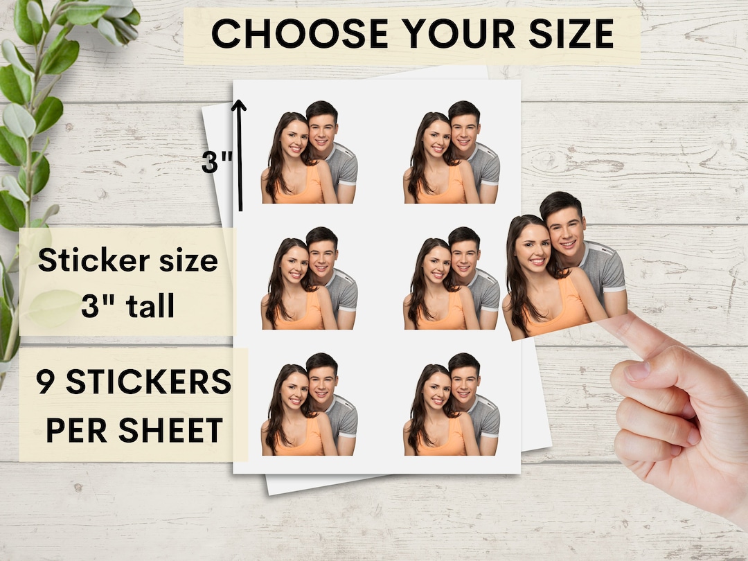 Custom Sticker From Photo Personalized Photo Sticker Custom Photo ...