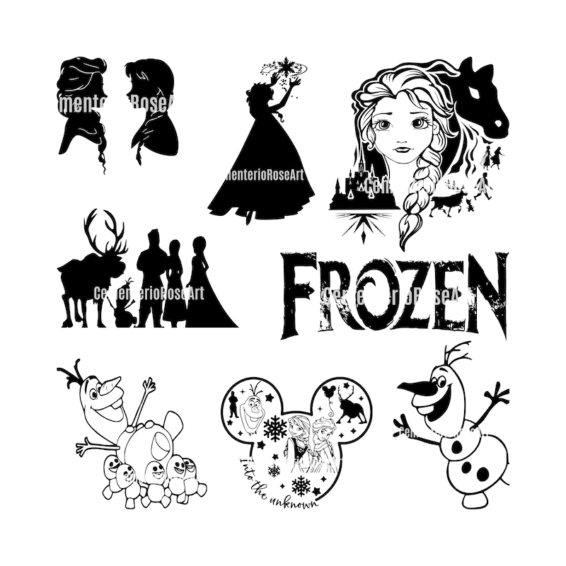Frozen Cricut - Etsy