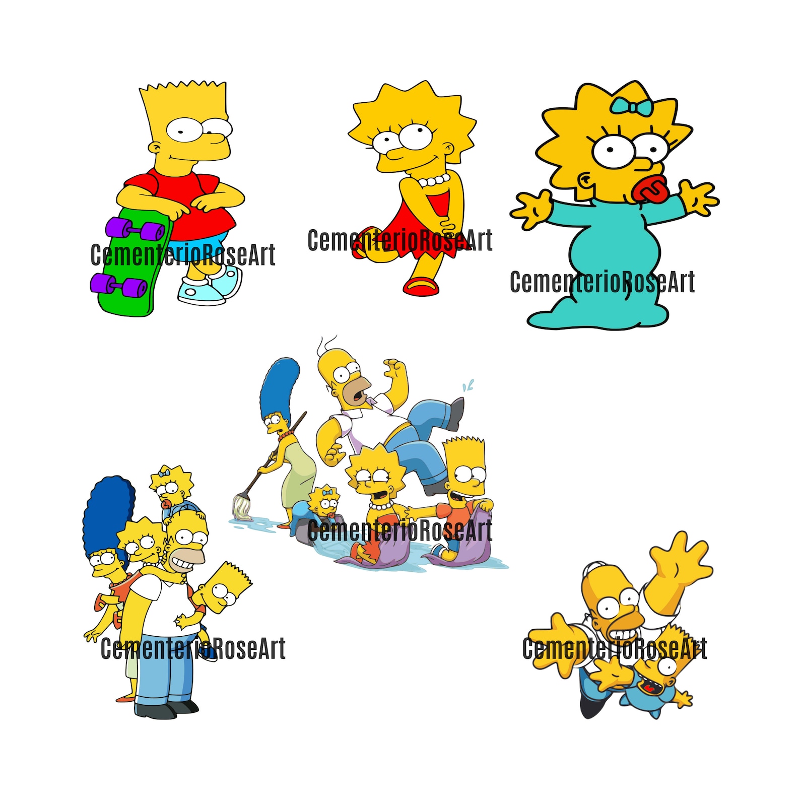 The Simpsons Svg - the Simpsons Clipart - Simpsons Family -bart ...