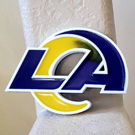 LA Rams Fan Logo - Etsy
