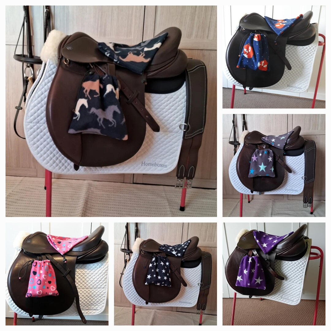 Large Fleece Stirrup Covers in Various Patterns Size 8"x9" - Etsy UK