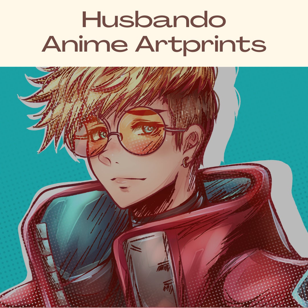 3 Different Husbando Anime Art Prints - Etsy