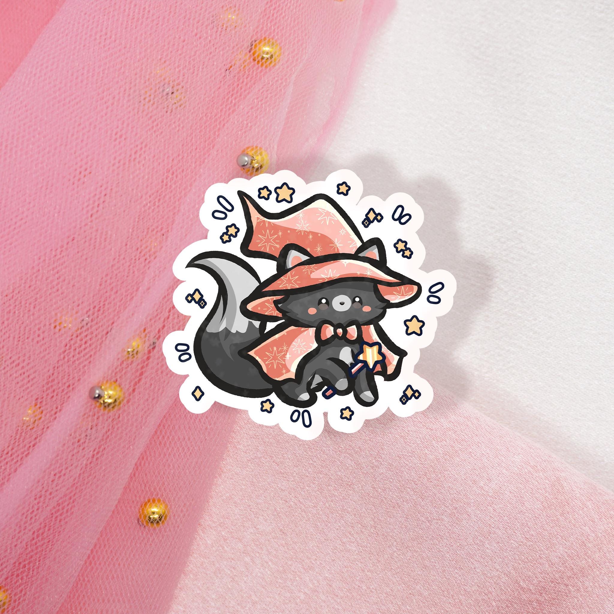 Cute Kawaii Spooky Halloween Cats Glitter Stickers | Cat Pet | Neko ...