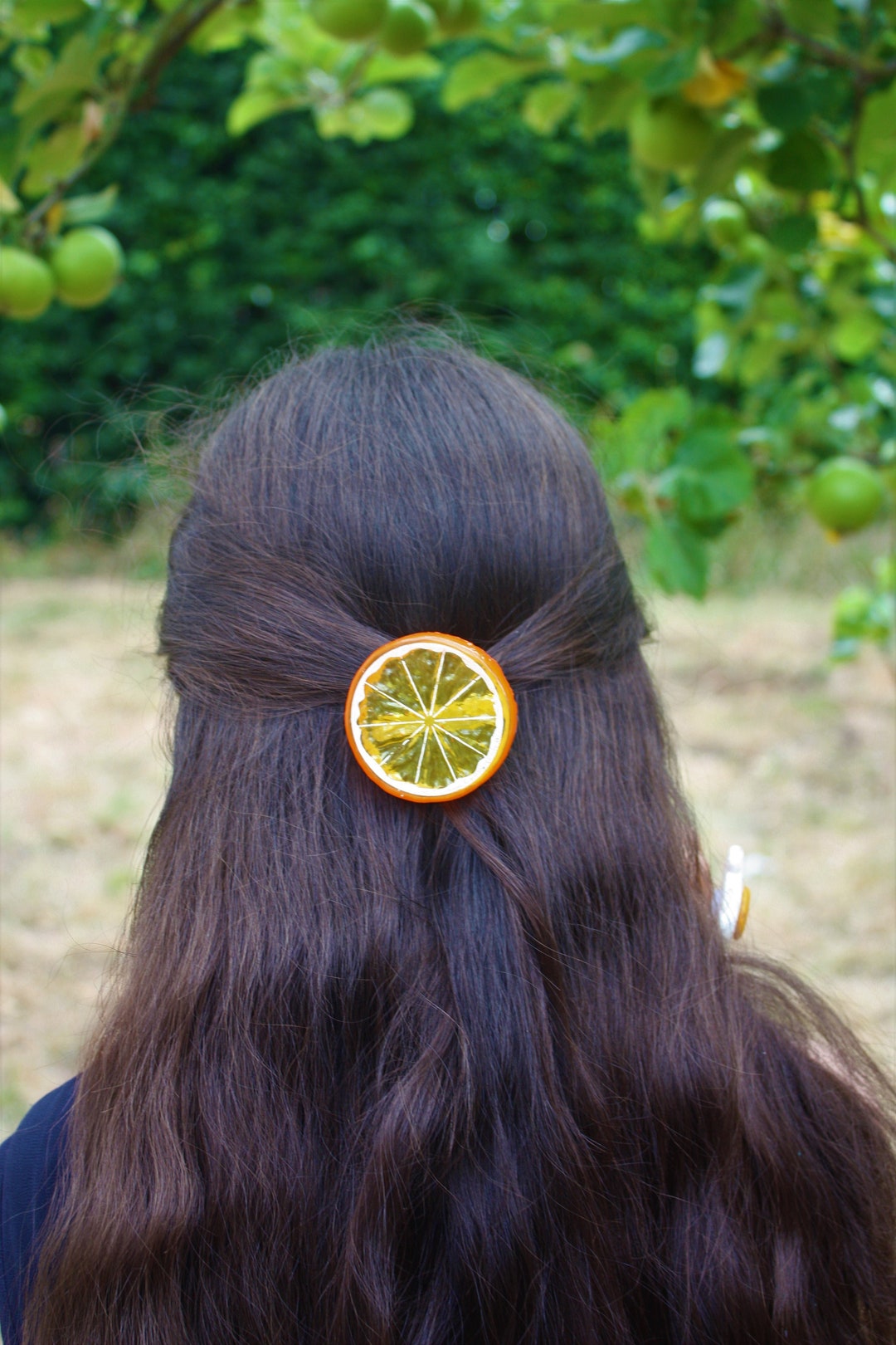 5cm Citrus Hair Clips, Lemon Slice Hair Clip, Citrus Fruit Slice Clip ...