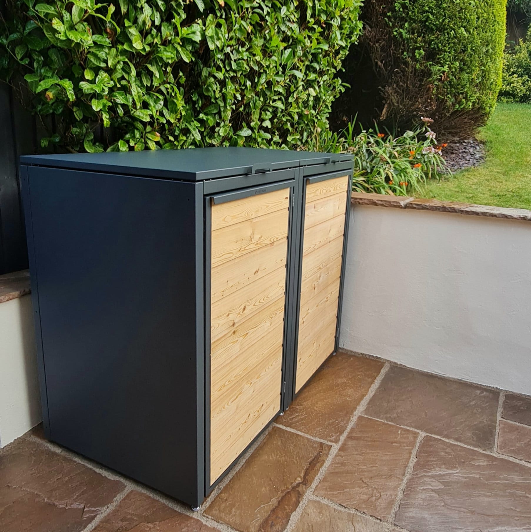 Wood Premium Wheelie Bin Store 240L - Loft - Etsy UK