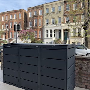 Premium Wheelie Bin Store 240L - Loft - Minimalistic - Etsy UK