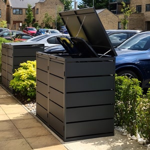 Premium Wheelie Bin Store 240L - Loft - Minimalistic - Etsy UK