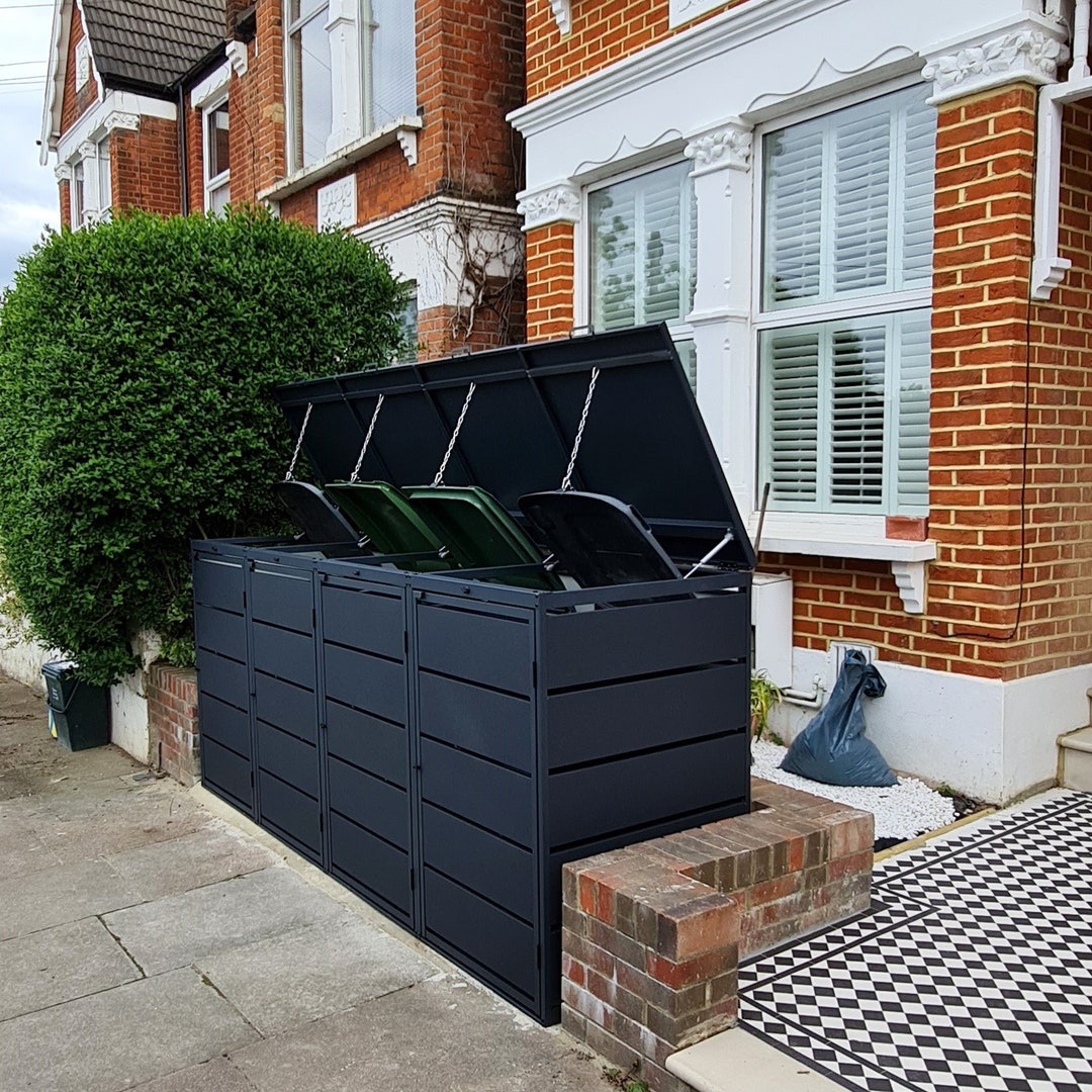 Premium Wheelie Bin Store 240L Loft Minimalistic - Etsy UK