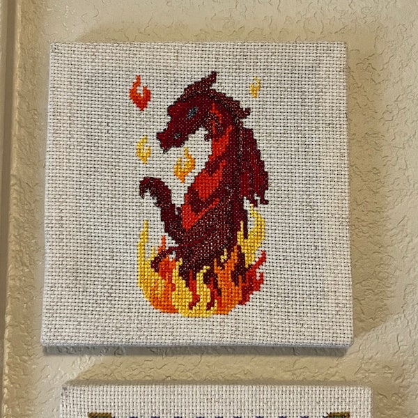 Dragon Cross Stitch Pattern - Etsy
