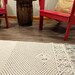 Bohemian Handmade Macrame Rug - Soft Cotton Rug - Etsy