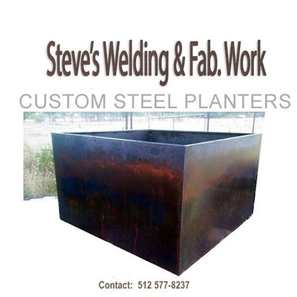 Custom Steel Planter - Etsy