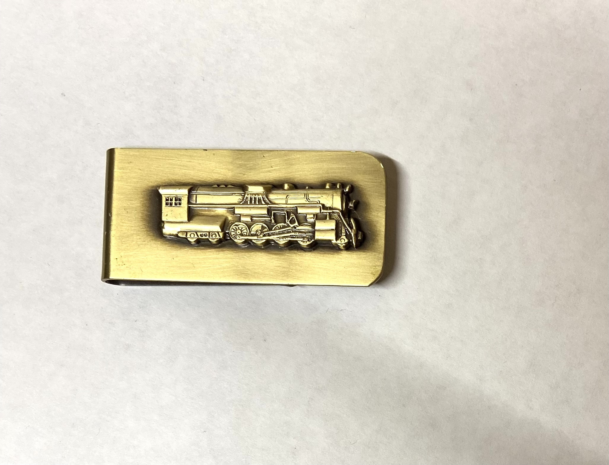 Train Engine Money Clip, Locomotive Money Holder, Train Engine Design ...