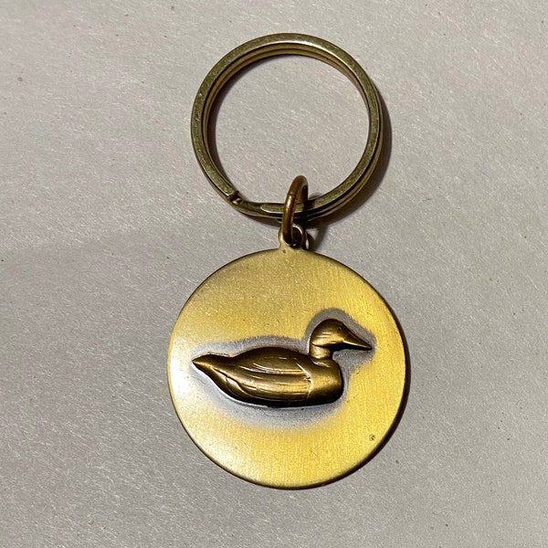 Brass Keychain - Etsy