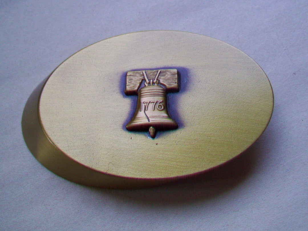 Solid Brass Paperweight Liberty Bell Paperweight 1776 - Etsy