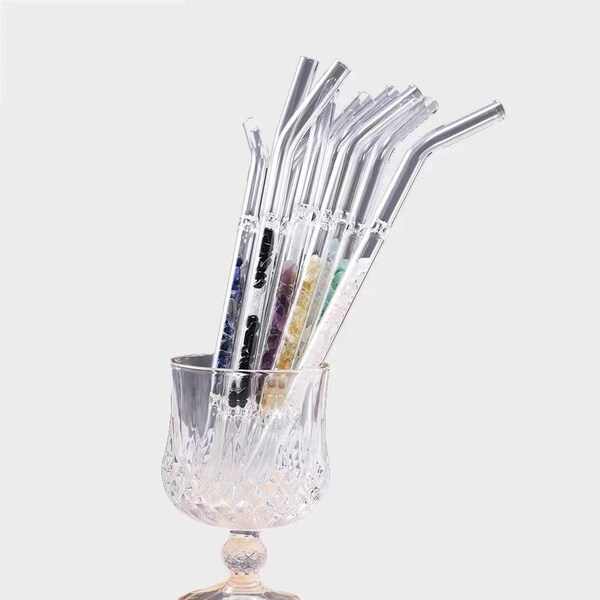 Glass Straws - Etsy