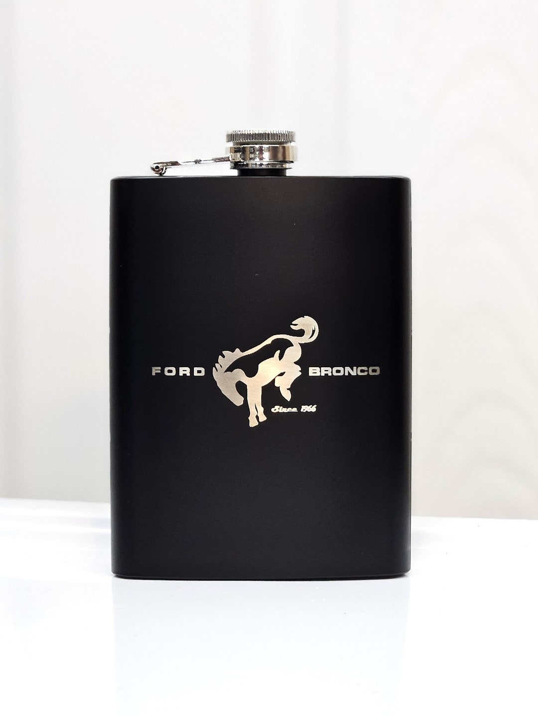 Custom Ford Bronco Stainless Steel Flask - Etsy