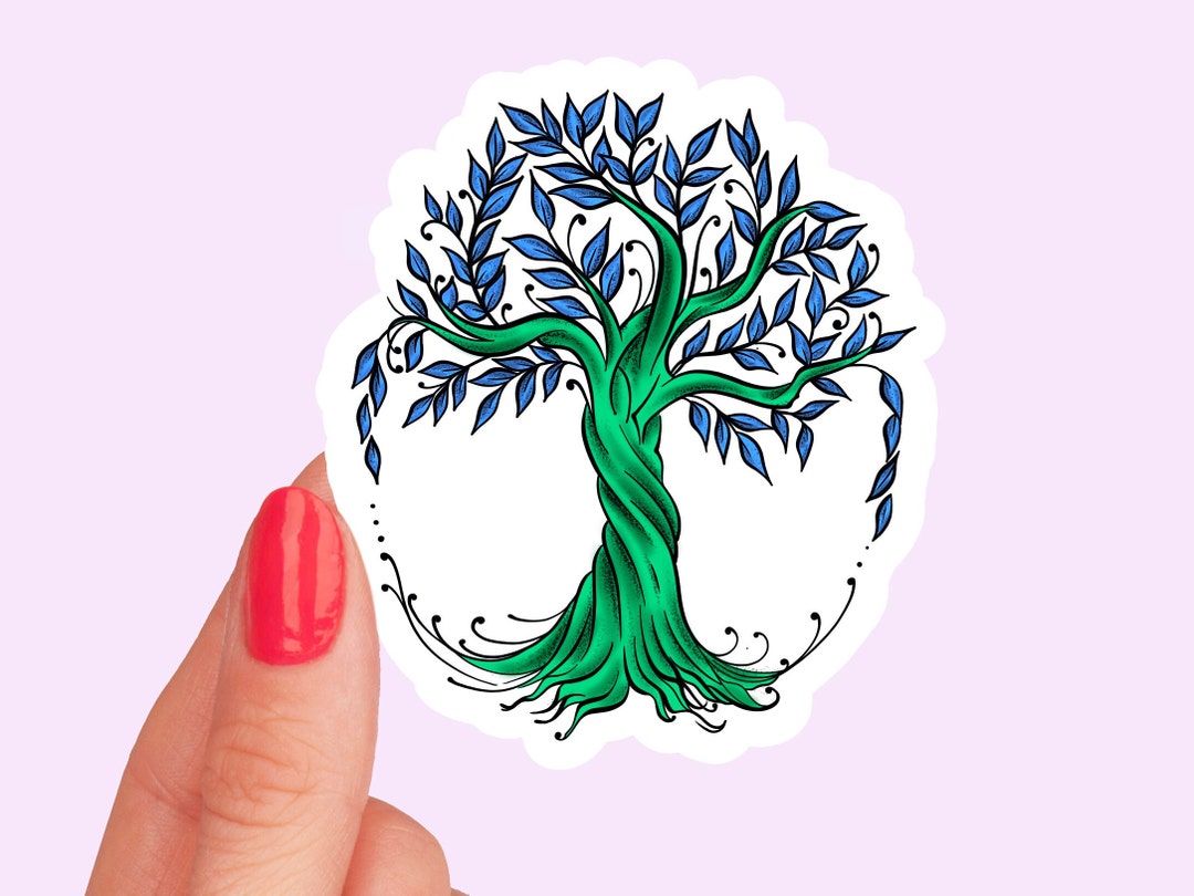 Tree of Life Vinyl Sticker - Etsy