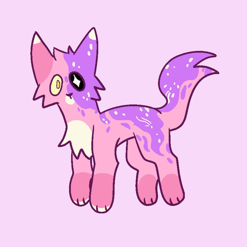 Furry Character Adoptable Ocs Feral Anthro Adopts - Etsy