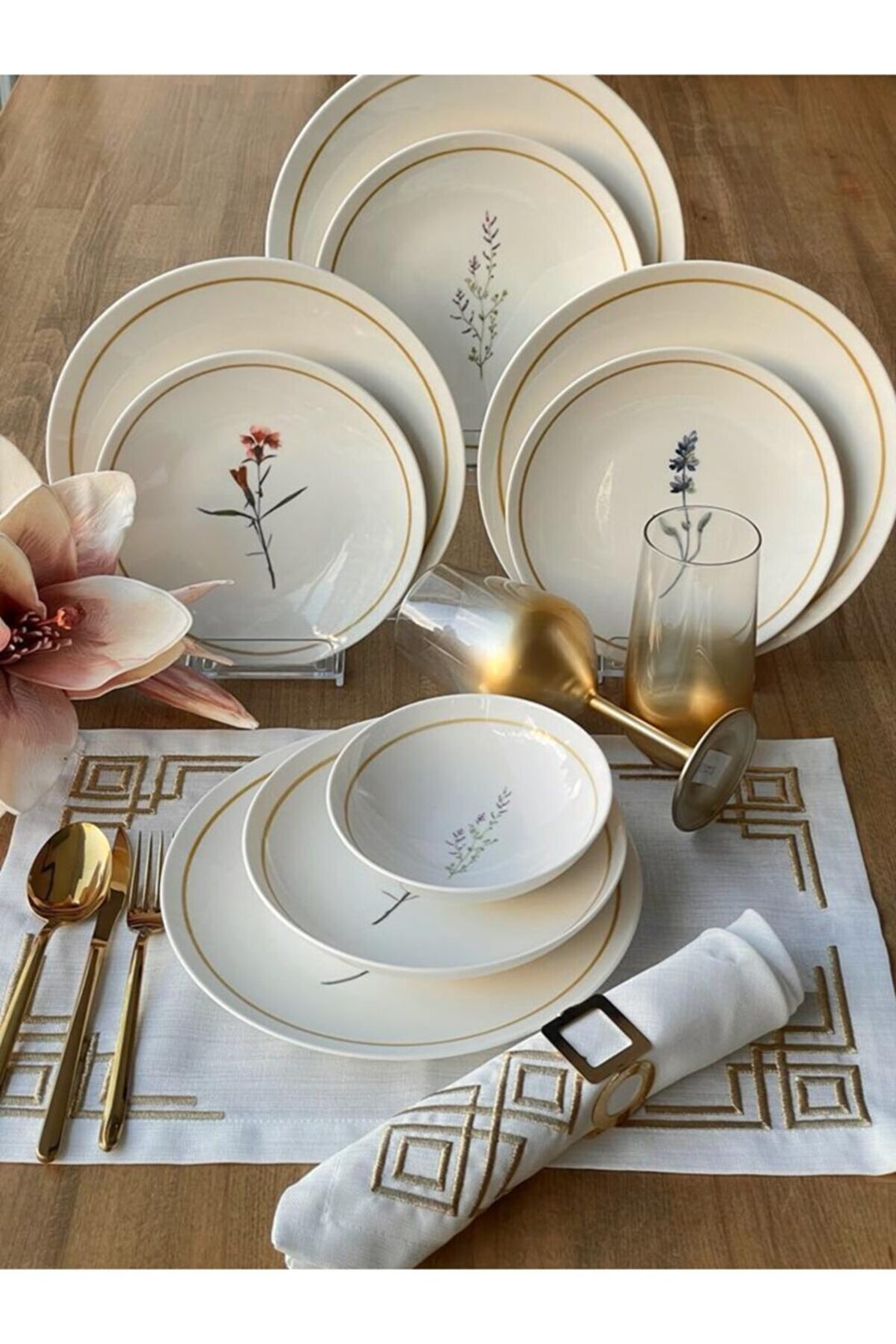 Dinnerware Set, Ceramic Dinnerware Set, Handmade Dinnerware, Dinnerware ...