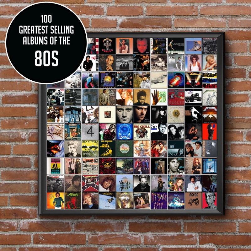1980's Album Covers - Etsy