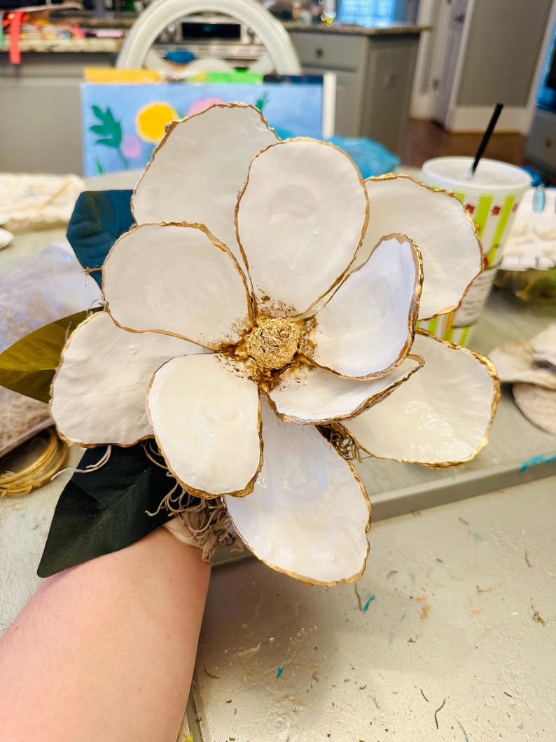 Oyster Shell Magnolia - Etsy