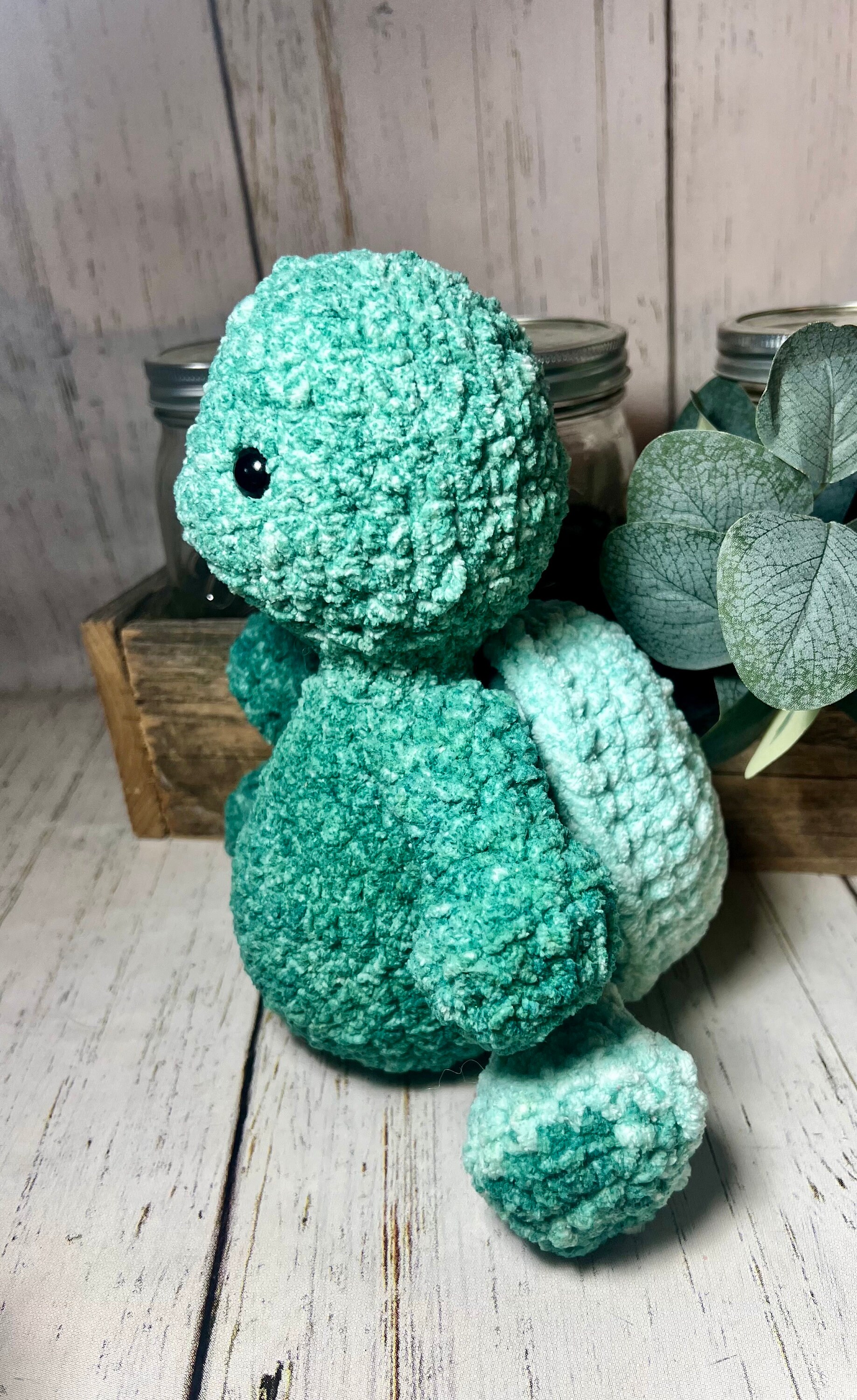 Cute Turtle Plushie turtle Amigurumi cute Crochet Turtle Handmade ...
